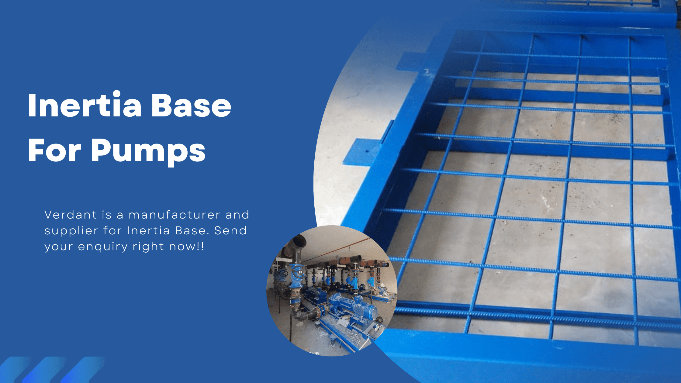 Inertia Base for Pumps